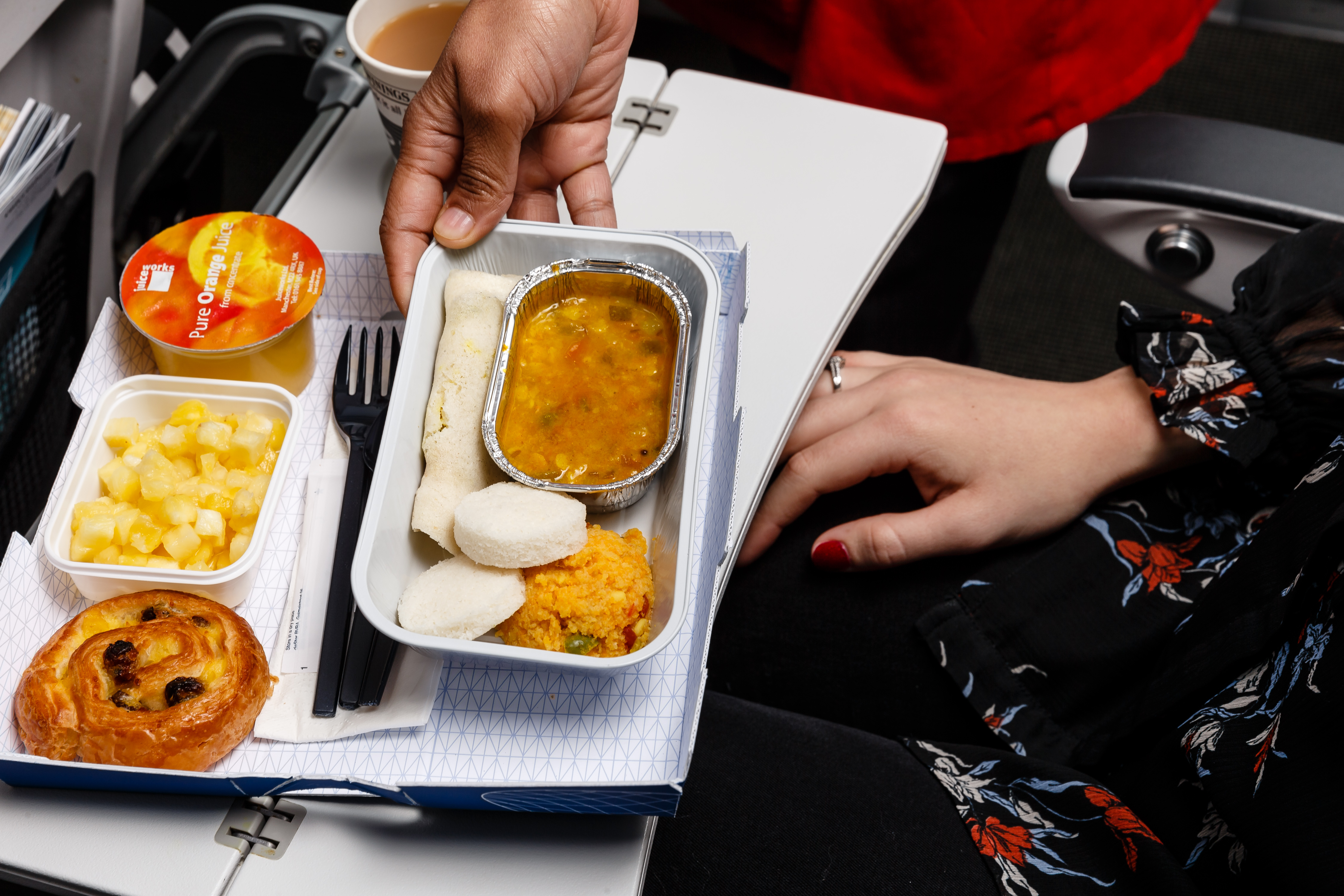British Airways' new World Traveller catering - cabin crew member ...