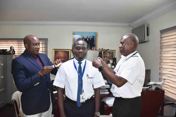 Air Peace decorates two new captains, insists on high safety standards ...