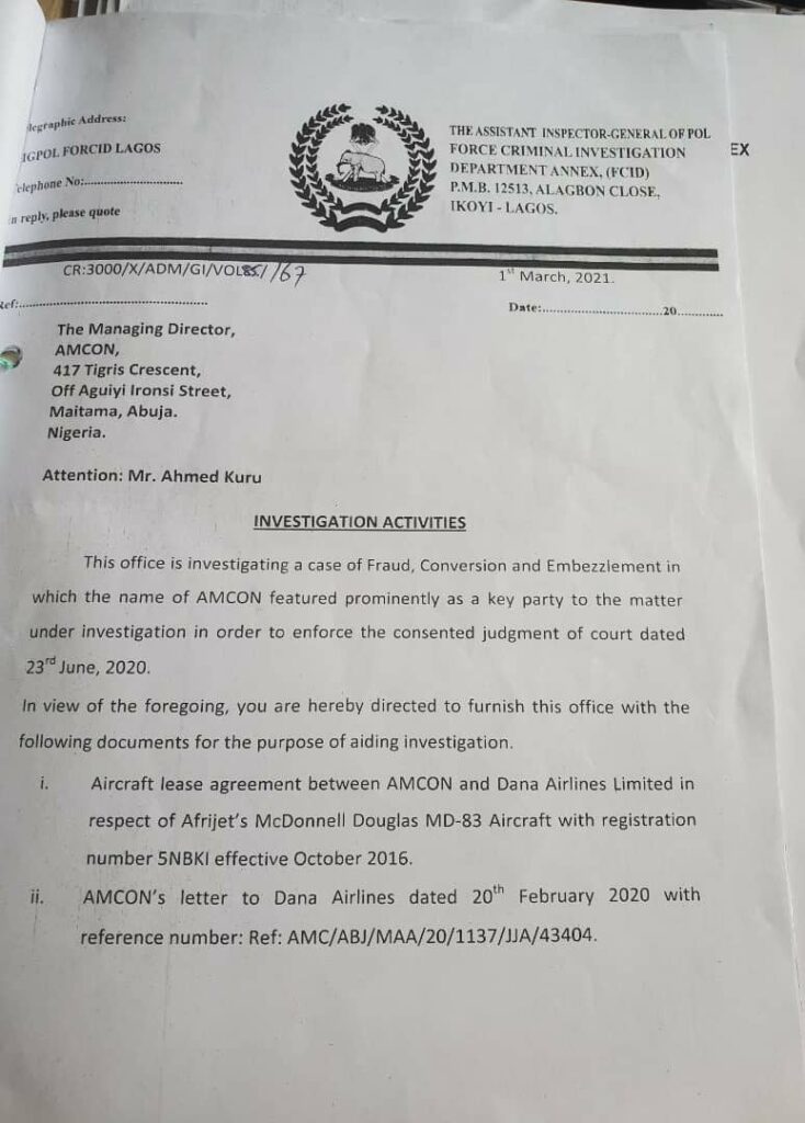AMCON, Dana, Afrijet rumble over $30 million AFREXIM failed aircraft ...