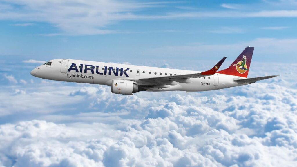 Airlink launches flights to Luanda with Embraer E-190 - Aviation metric