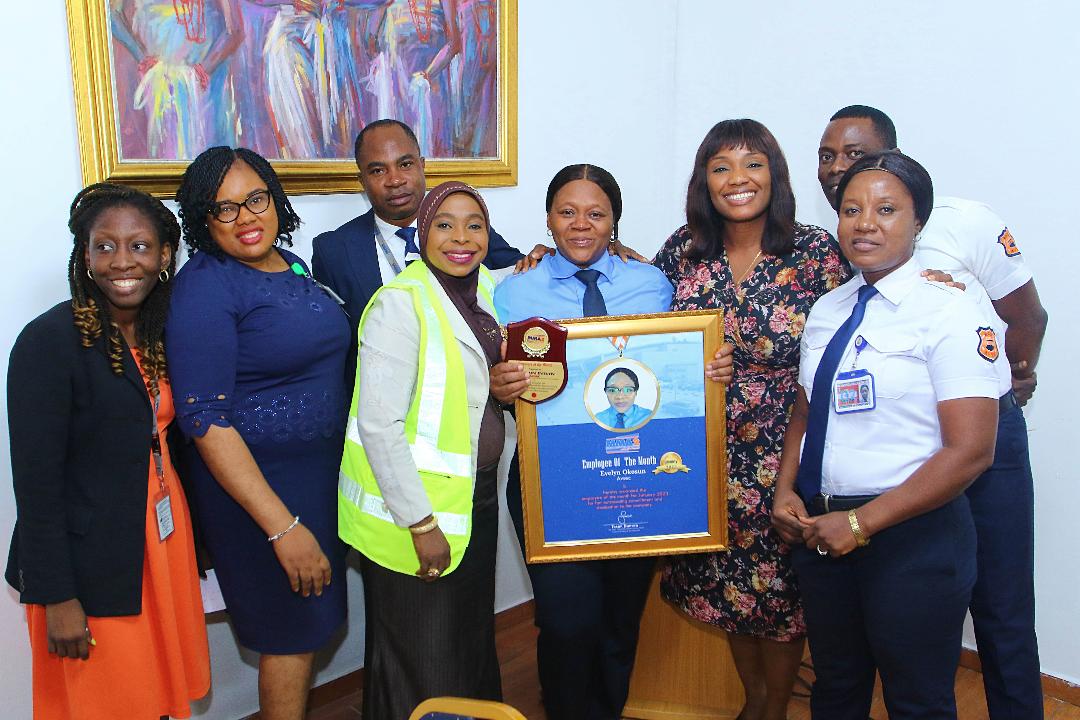 BASL Awards Security Officer, Evelyn Okosu, Employee of the Month ...