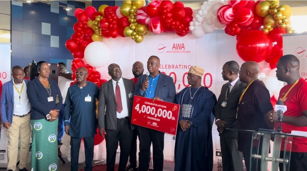 AWA celebrates 4 millionth passenger - Aviation metric