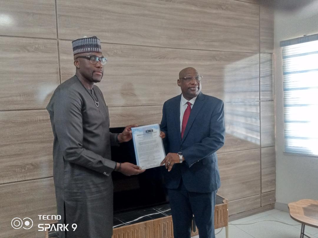 Odunowo hands over to Farouk Umar as NAMA MD - Aviation metric