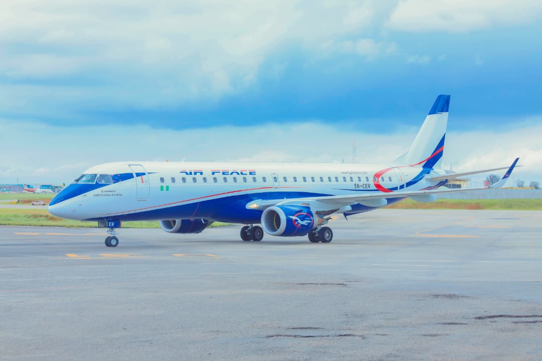 Air Peace takes delivery of second regional Embraer190 aircraft ...
